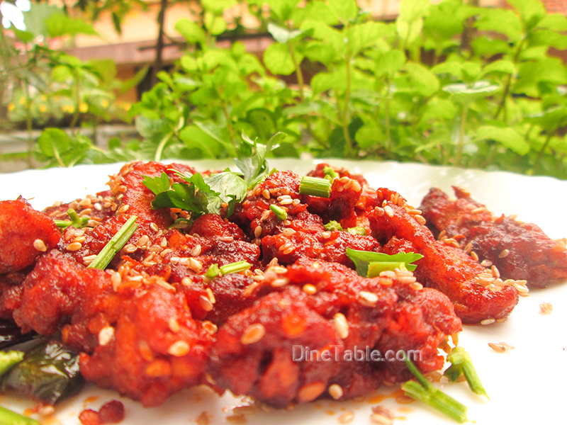 Crispy Honey Chilly Chicken / Chinese Recipe / Non Vegetarian Side Dish ...